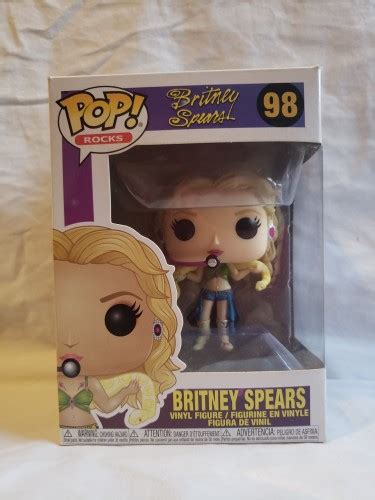 Funko Pop Britney Spears Rocks Britney Spears 98