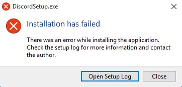 Quick Fixes For Discord Installation Has Failed In Windows