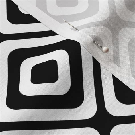 Soft Concentric Interlocking Diamond Fabric Spoonflower