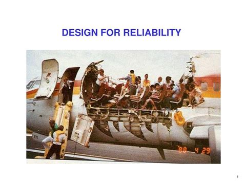 PPT DESIGN FOR RELIABILITY PowerPoint Presentation Free Download ID