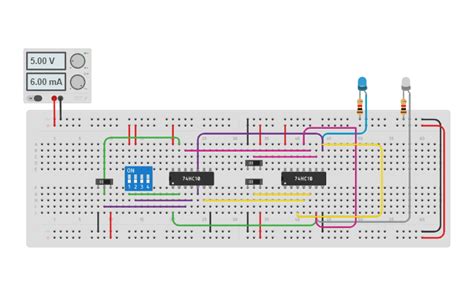Circuit Design Exp 7 Jk Flip Flop Tinkercad