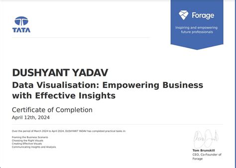 Dushyant Yadav On Linkedin Im Happy To Share That Ive Obtained A New