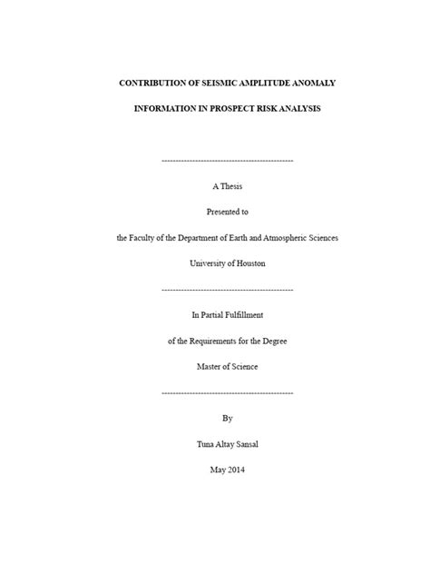 sansal thesis 2014 pdf regression analysis errors and residuals