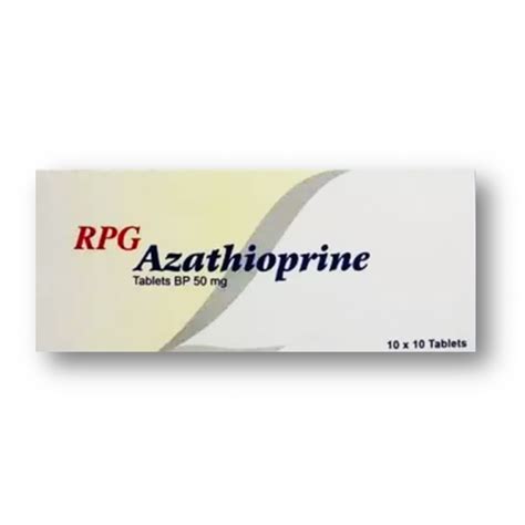Azathioprine Rpg 50 Mg Azathioprine 100 Tablets