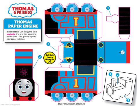 Thomas The Tank Engine Template