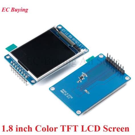 1 8 Inch 128x160 Spi Tft Lcd Display Module St7735s 3 3v Oled Bare Screen Ebay