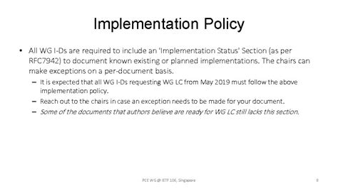 path computation element wg status ietf 106 singapore