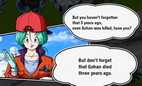 Geez Bulma Way To Rub It In Dbzdokkanbattle