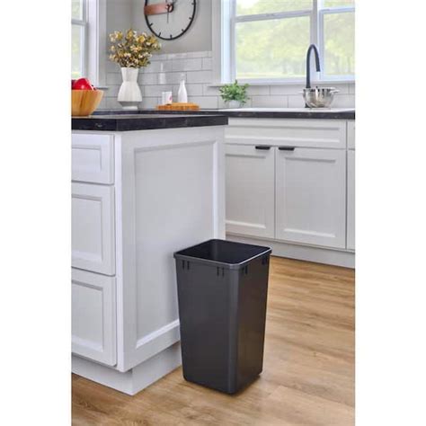 Rev A Shelf Polymer Replacement 27 Qt Waste Trash Container RV 1024 18 52 The Home Depot