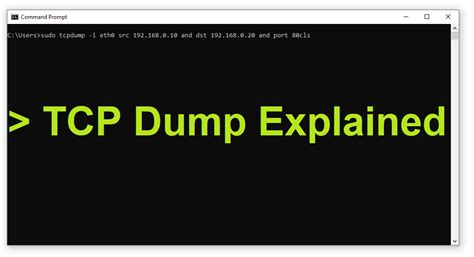 TCP Dump Explained