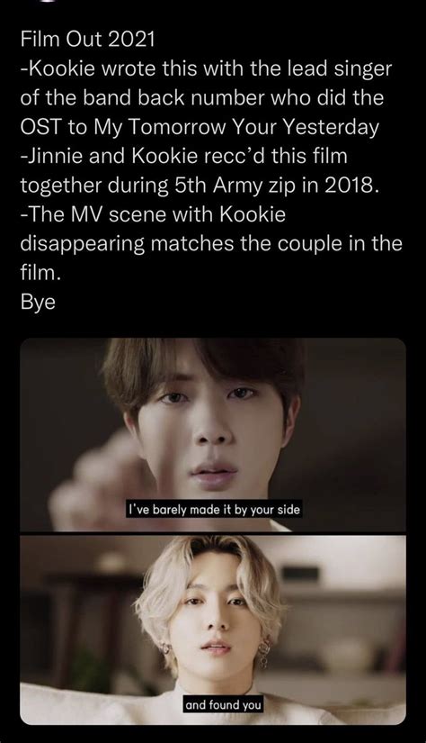 Kookie♡jinnie 🌏🧑‍🚀🌕 On Twitter The Parallels Here 🥲