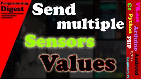 How To Split A String Message And Access The Sensors Values