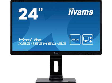 Monitor IIYAMA ProLite XB2483HSU-B3 24 Zoll Full-HD Monitor (4 ms ...
