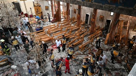 Syria Death Toll Rises To 27 In Damascus Church Suicide Bombing