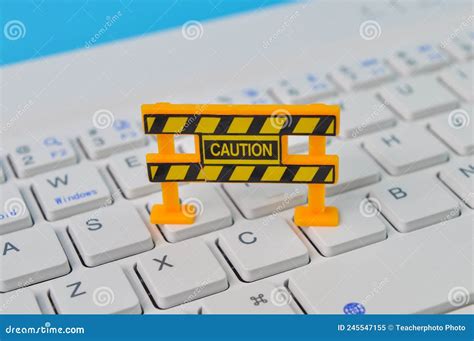 Caution Sign Editorial Photo 51957121