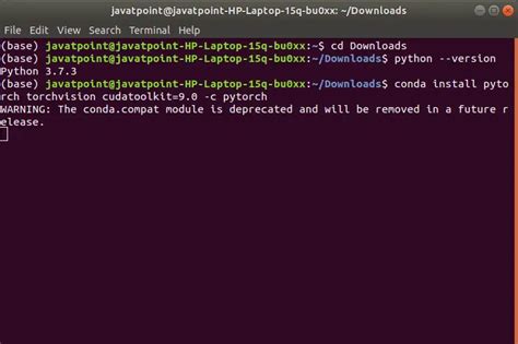 Installation De Pytorch Comment Installer Pytorch Tutoriel Pytorch