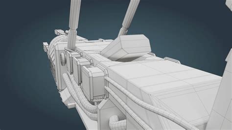 Sci Fi Weapon 3d Model By Sathak