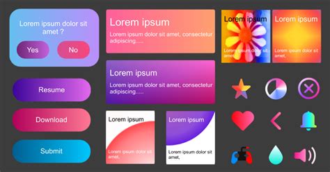 ui gradient effect gui tools unity asset store