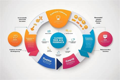 Interactive Customer Feedback Loop Premium Ai Generated Image