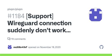 Support Wireguard Connection Suddenly Dont Work Anymore Partly Fixed