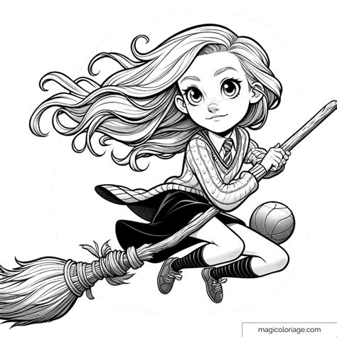 Harry Potter Coloring Pages Ginny