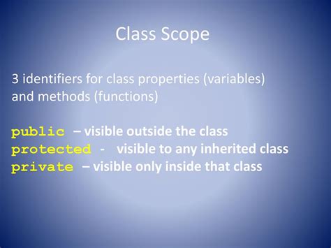 Classes And Objects There Are Two Main Programming Paradigms Procedural
