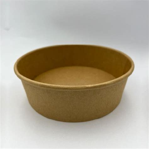 ชามกระดาษ Eco 1500ml สีคราฟท์ โรงงานผู้ผลิต การันตีคุณภาพ ราคาส่ง เชื่อถือได้ ชาม