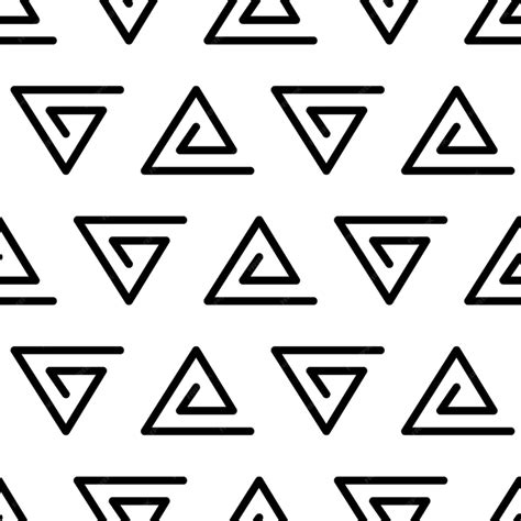 Premium Vector Abstract Spiral Triangle Pattern