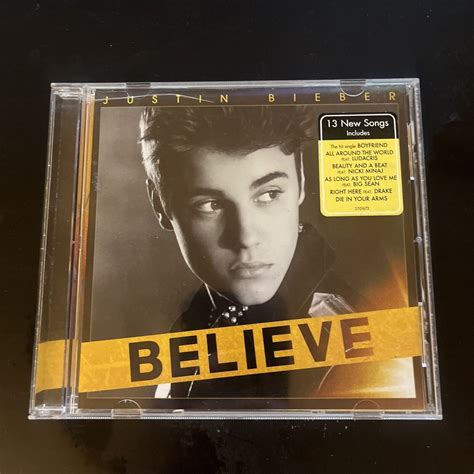 Justin Bieber Believe Cd 2012 Retro Unit