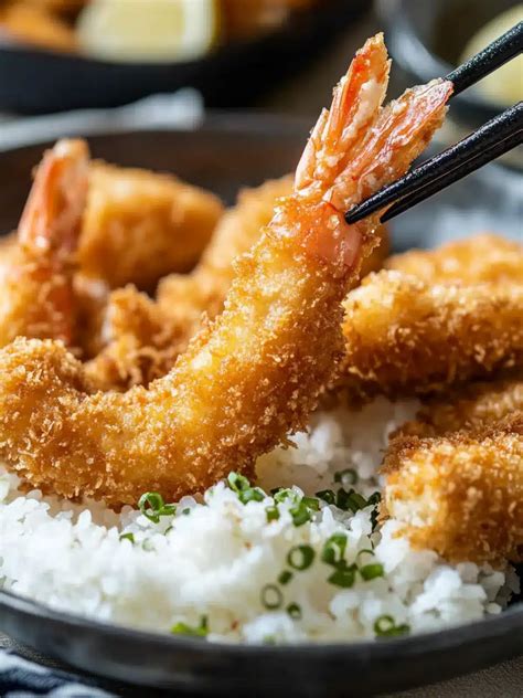 Crispy Prawn Katsu Ebi Fry Quick And Delicious Japanese Treat