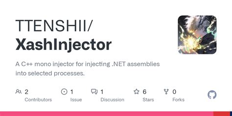 Github Ttenshiixashinjector A C Mono Injector For Injecting Net Assemblies Into Selected