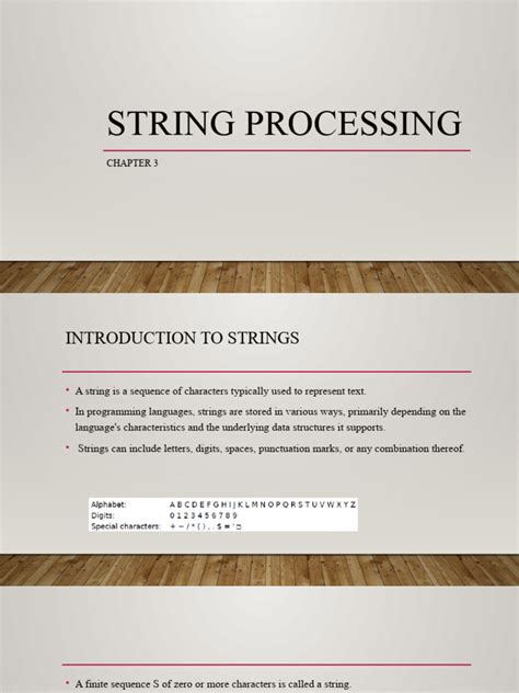 Chp3 Strings Pdf String Computer Science Pointer Computer Programming
