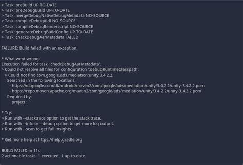 Im Having An Error While Exporting My Game Im Trying To Run It In Android And Im Getting
