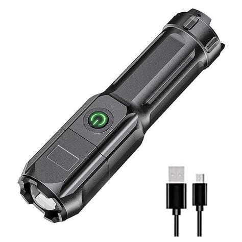Usb Rechargeable 990000lm Waterproof Tactical Flashlight Cree Led