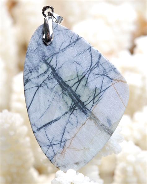 57 Carat Picasso Jasper Natural Gemstone Cabochon Pendant Utah Usa