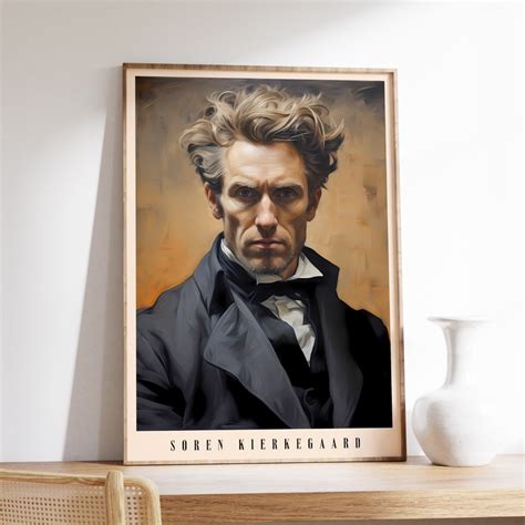 Soren Kierkegaard Etsy
