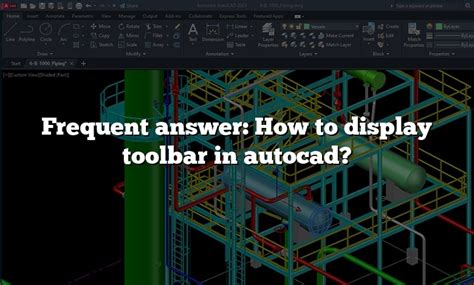 Frequent Answer How To Display Toolbar In Autocad