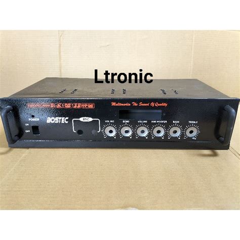 Jual Box Power Amplifier Lubang Mic Shopee Indonesia