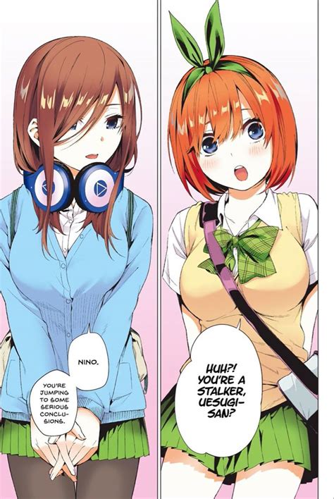 Quintessential Quintuplets Manga Anime Manga Miku