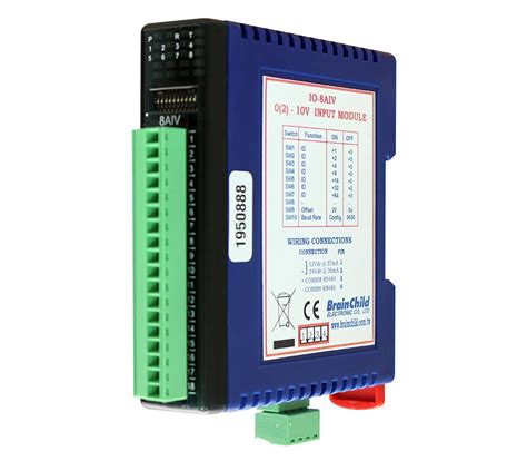 8點電壓輸入io模組io 8aiv Io 8aiv