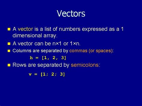 Lecture 2 Matlab Fundamentals Variables Naming Rules Arrays