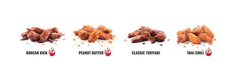Chicken Wing Flavors Sauced Wings Seasoned Chicken Wing Sauces