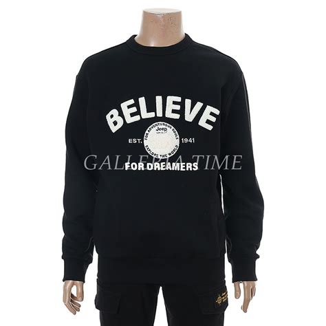 지프 기모 사이바 레터링 맨투맨 Jm4tsu865 Nc야탑점 이랜드몰