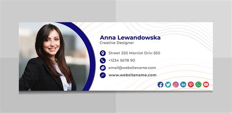 Clickable Email Signature With HTML Behance