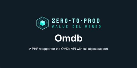 Github Zero To Prodomdb A Php Wrapper For The Omdb Api With Full