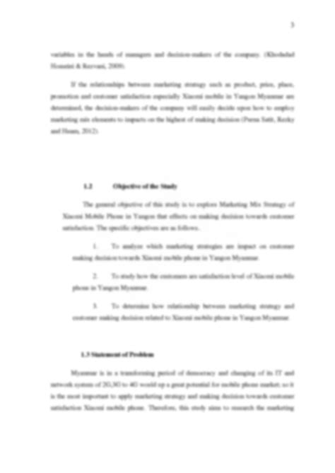 Solution Xiaomi Marketing Mix Studypool