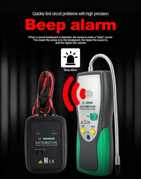 DUOYI DY25 Automotive Open and short circuit finder – Meterport