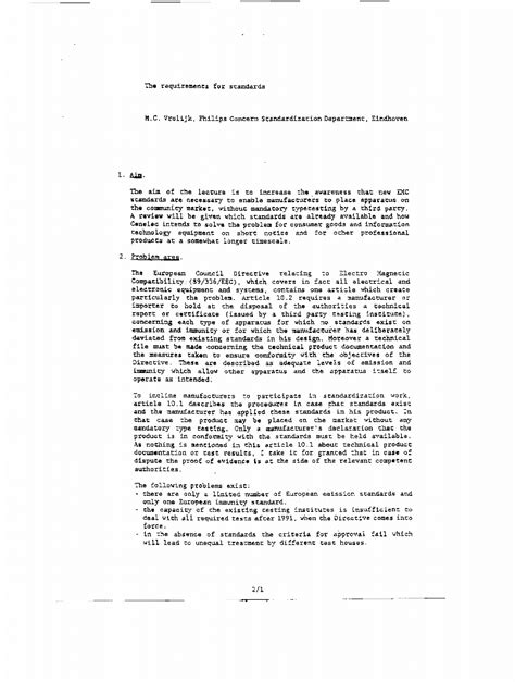 The Requirements For Standards Iet Conference Publication Ieee Xplore