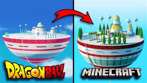 I Recreated The Kamis Lookout From Dragonball In Minecraft Youtube