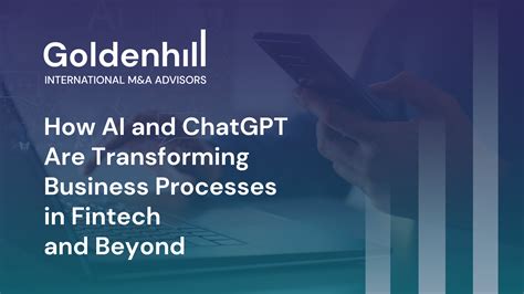 How Ai And Chatgpt Are Revolutionising The Fintech Industry